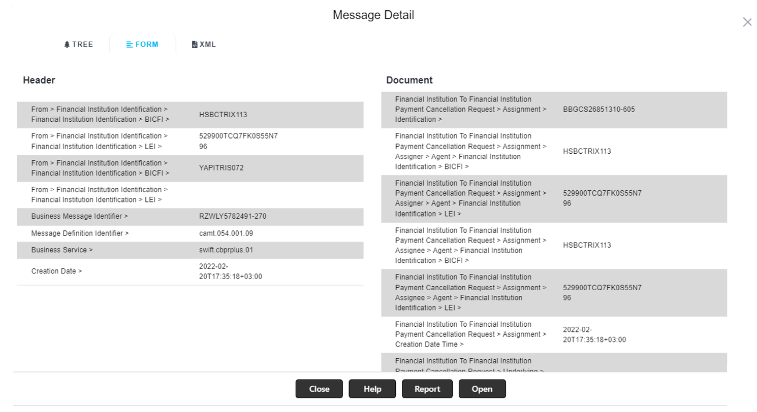 MAPA ISO20022 Messaging Application